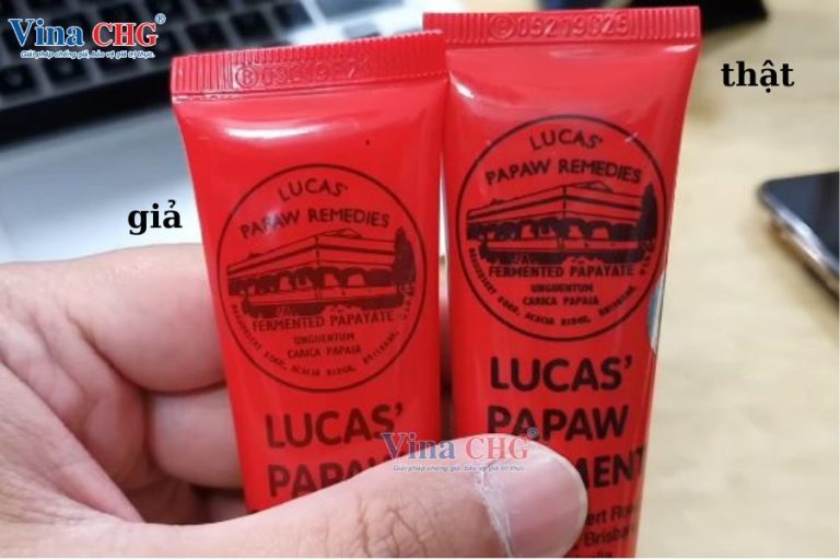 Hướng Dẫn Cách Phân Biệt Kem Lucas Papaw Thật Giả